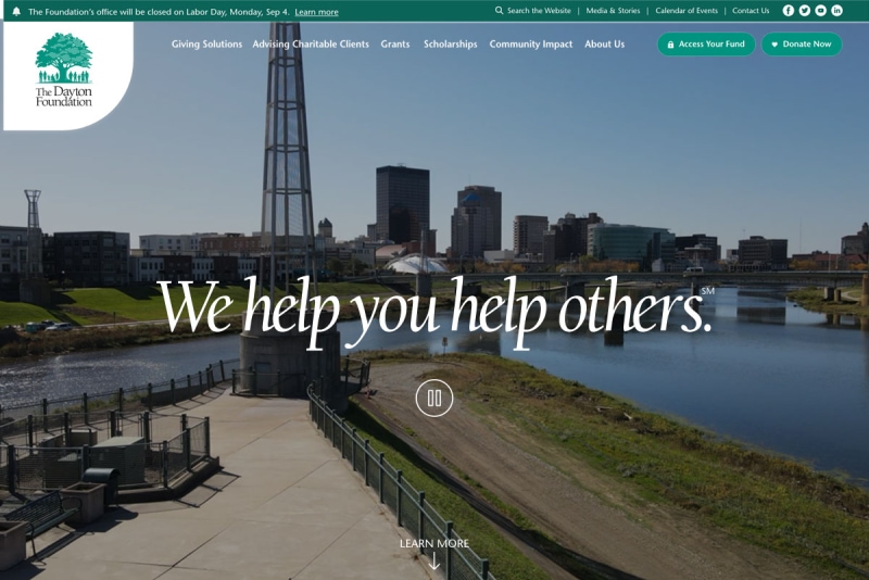 Nonprofit and Association Website Design Showcase - Morweb